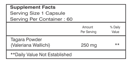 Healthvit Tagara powder 60 capsules online in India | HealthKart.com