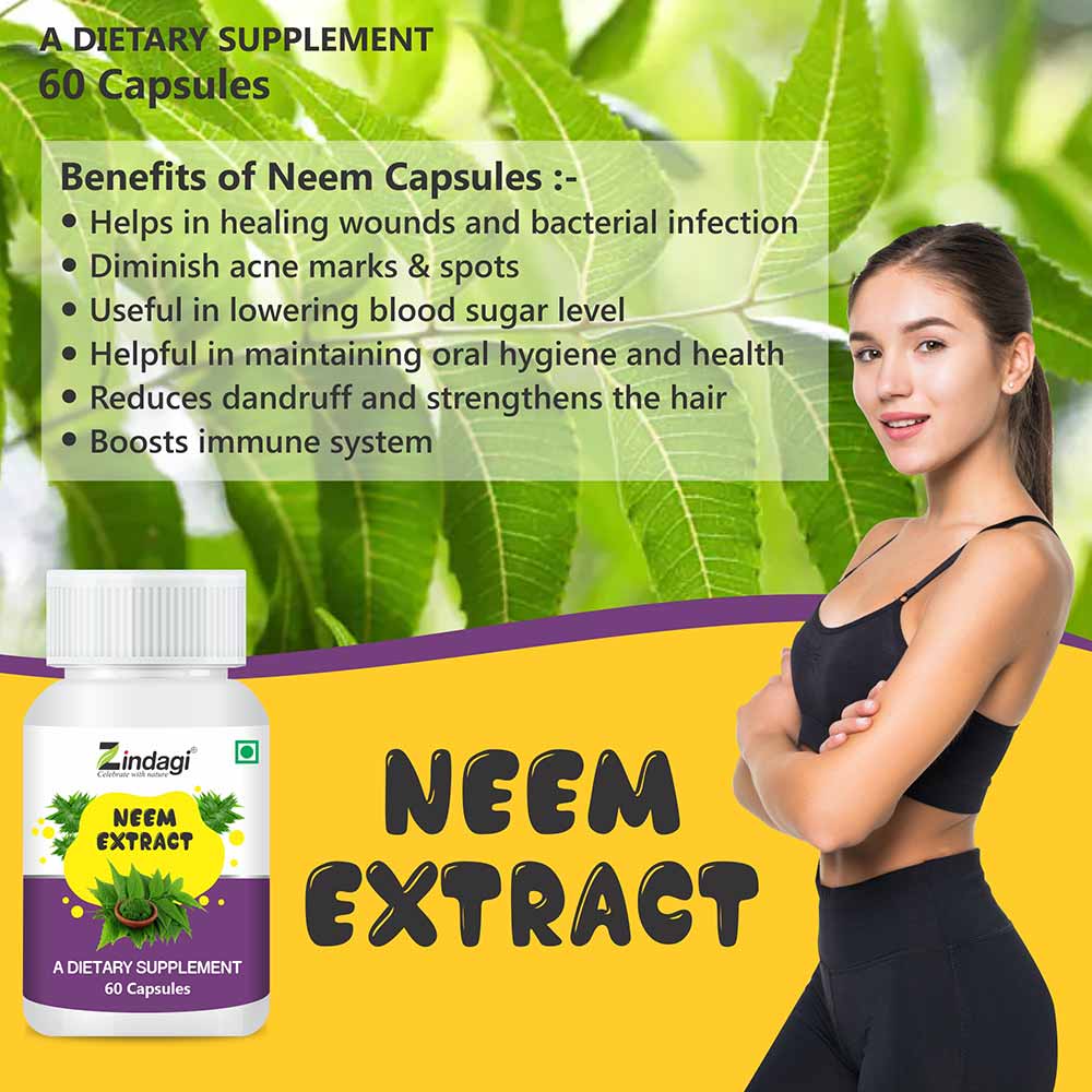 100% Pure Neem Extract at Best Price in India | Healthkart.com