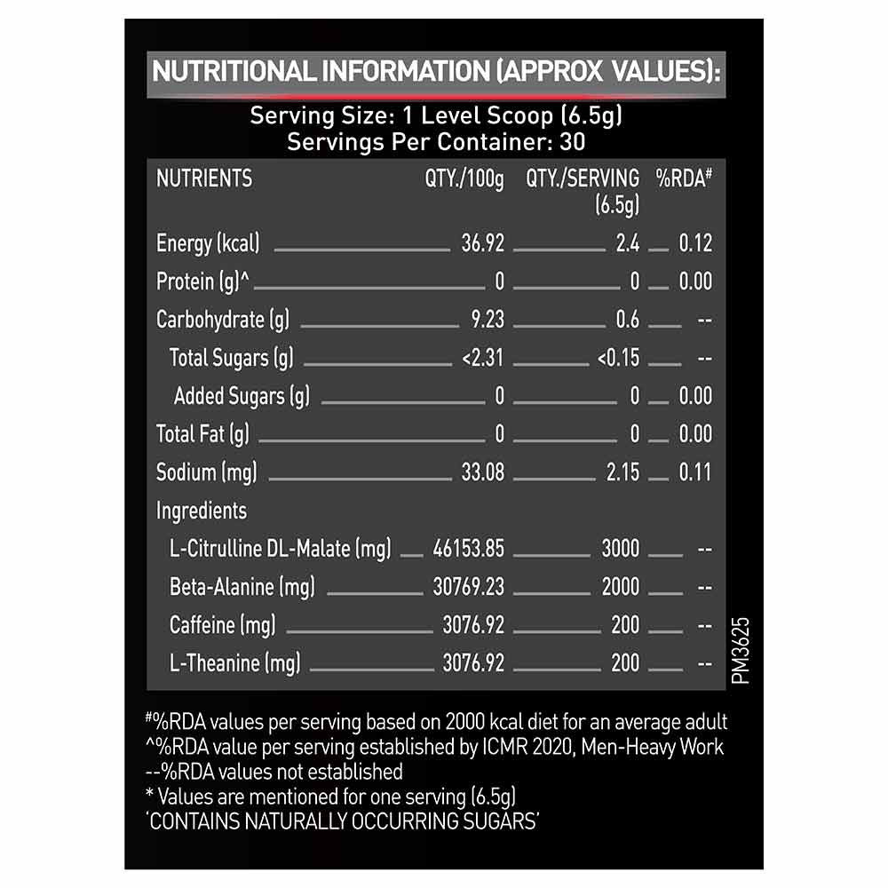 PRE Workout 200 Xtreme at Best Price in India | https://www.muscleblaze ...