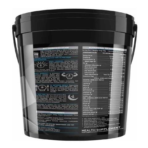 MuscleBlaze Whey Protein with Digestive Enzyme, 4Kg Rich Milk Chocolate