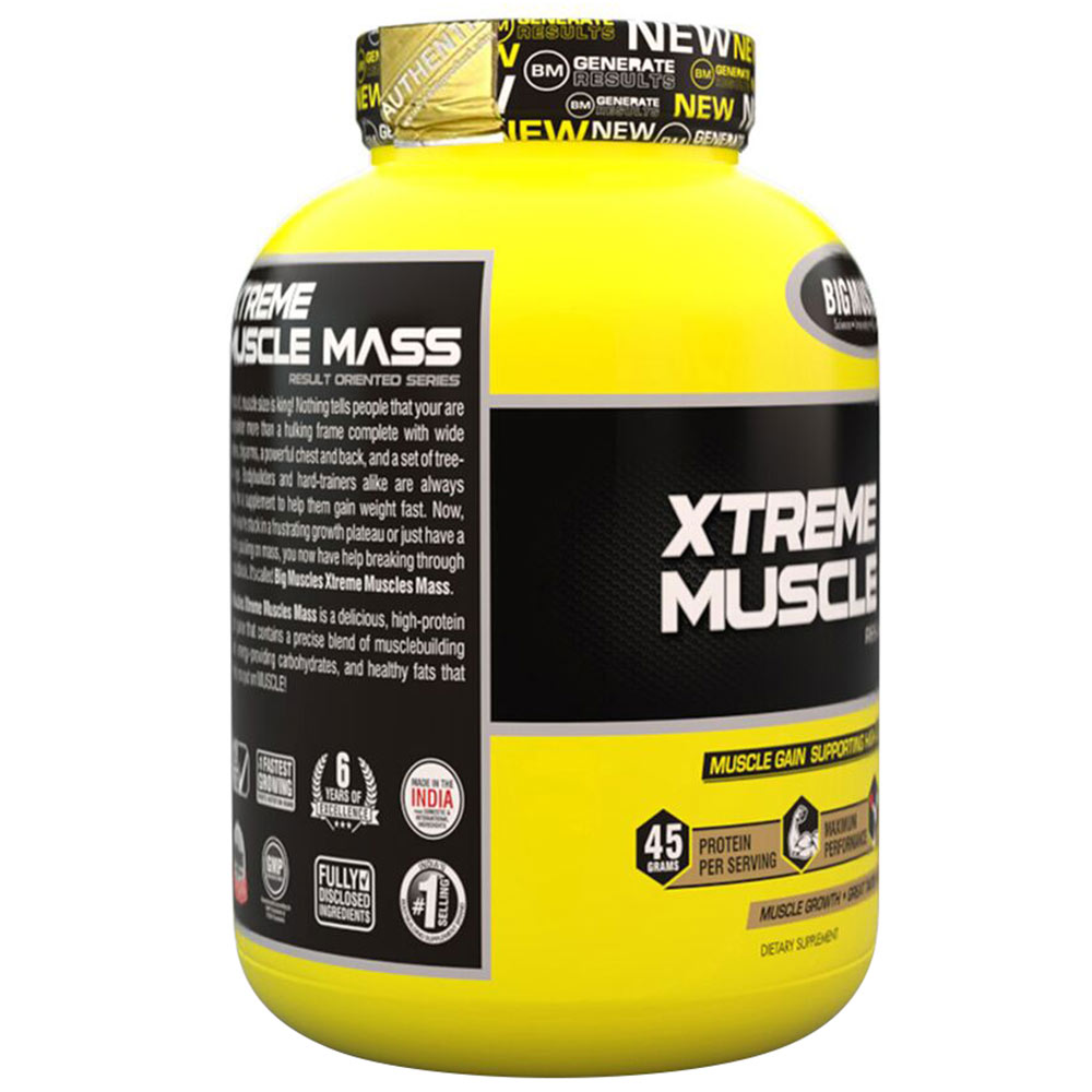 Big Muscles Xtreme Muscle Mass, 6 lb Strawberry at Best Price in India ...