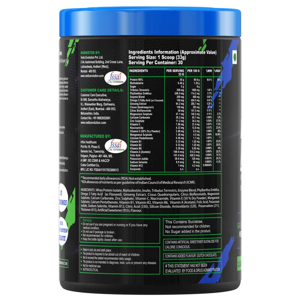 Vedic Evolution Whey Isolate 2 2 Lb Dutch Cream At Best Price In India Healthkart