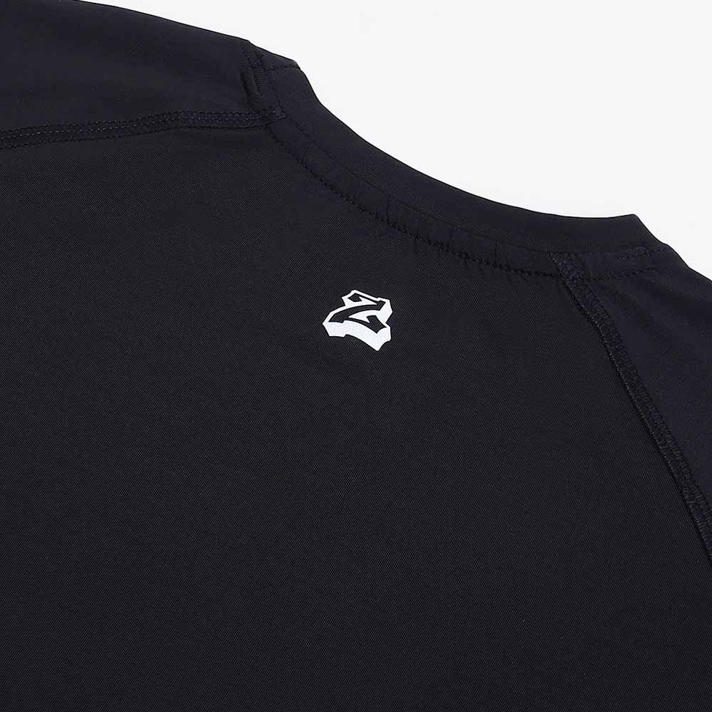 Compression Muscle Tee Half Sleeve Midnight Black • Medium