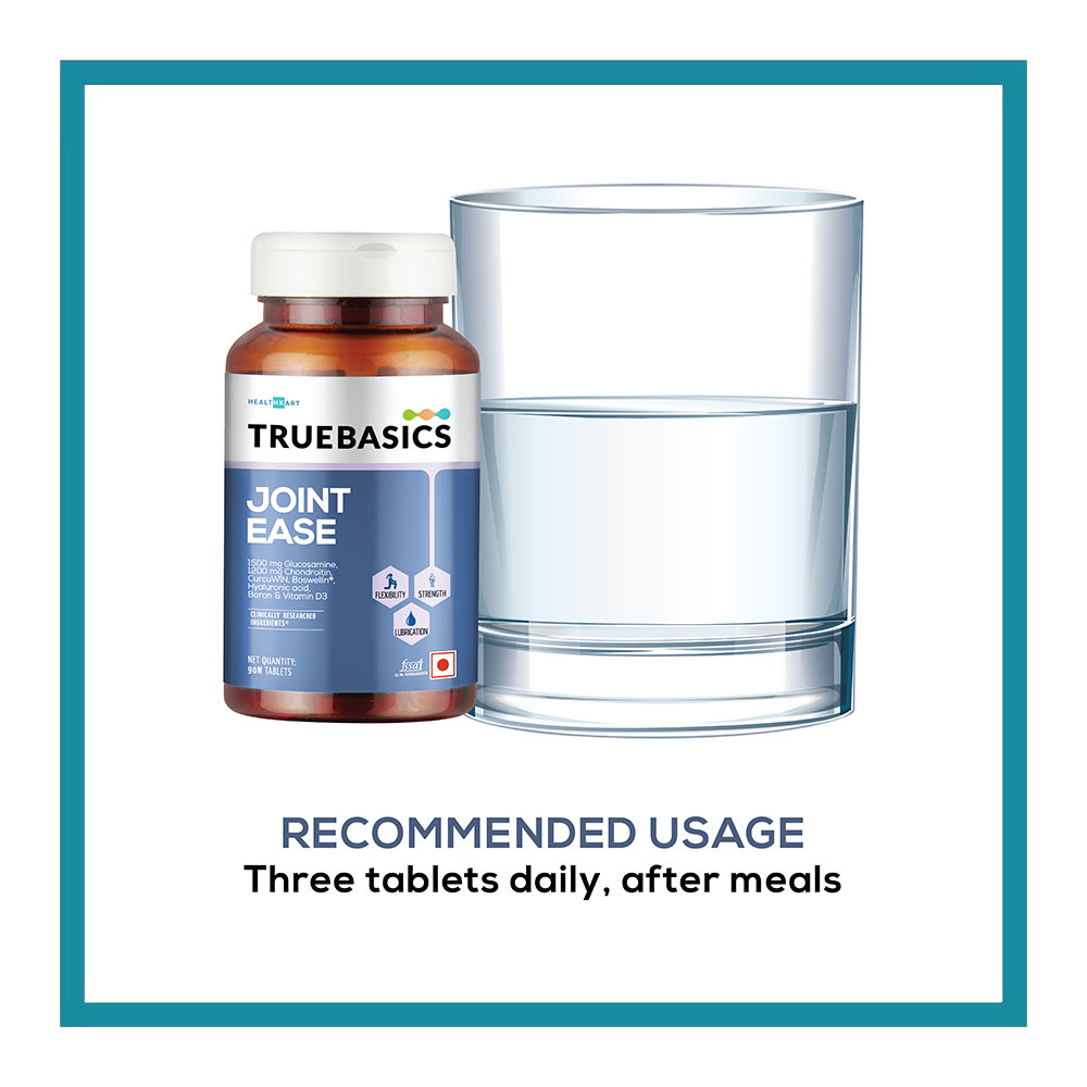TrueBasics Joint Ease, 90 tablet(s) Online | HealthKart.com